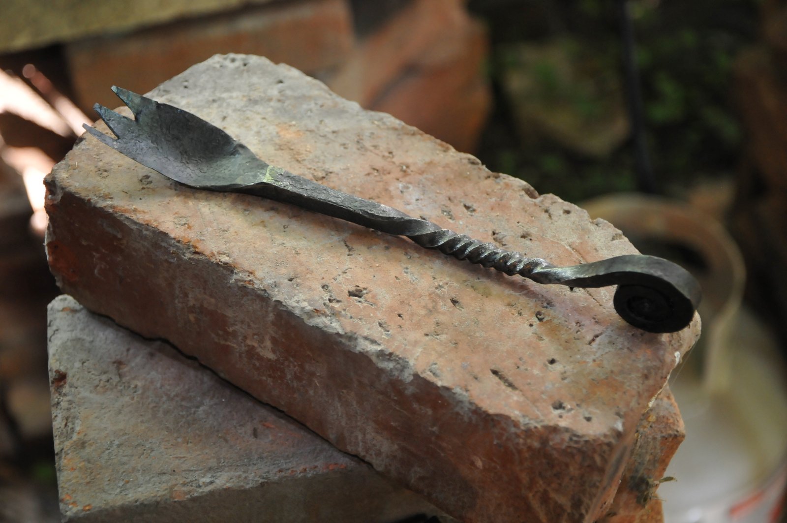 A Fabric Fixation: In which I become a blacksmith!