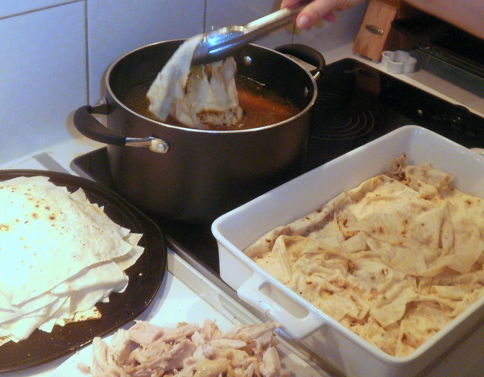 Around the World - in favorite recipes: Mlinci ('Mlintsee')/ Jufčice ...