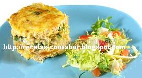 Recetas para hacer dieta saludable: Tortilla light de atún