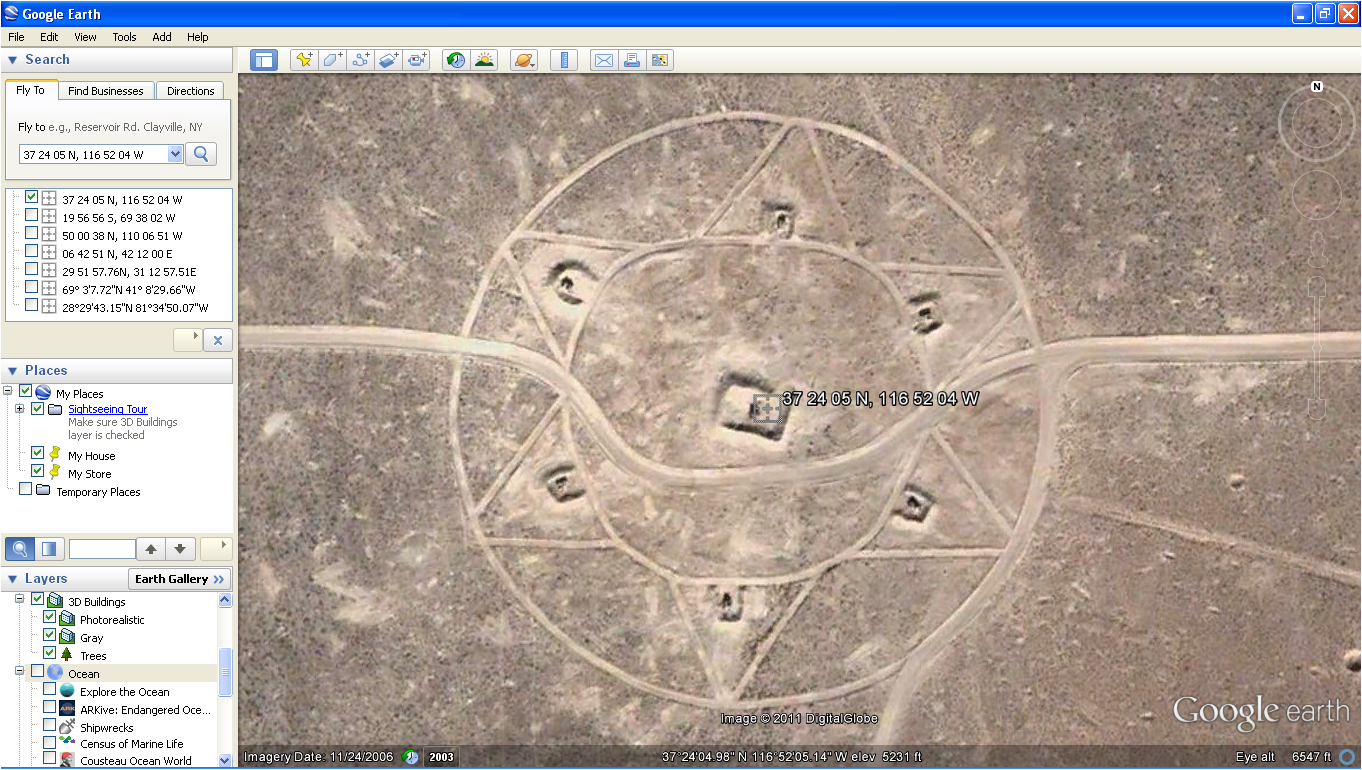 Blog Si Andy: Secret Place in Google Earth