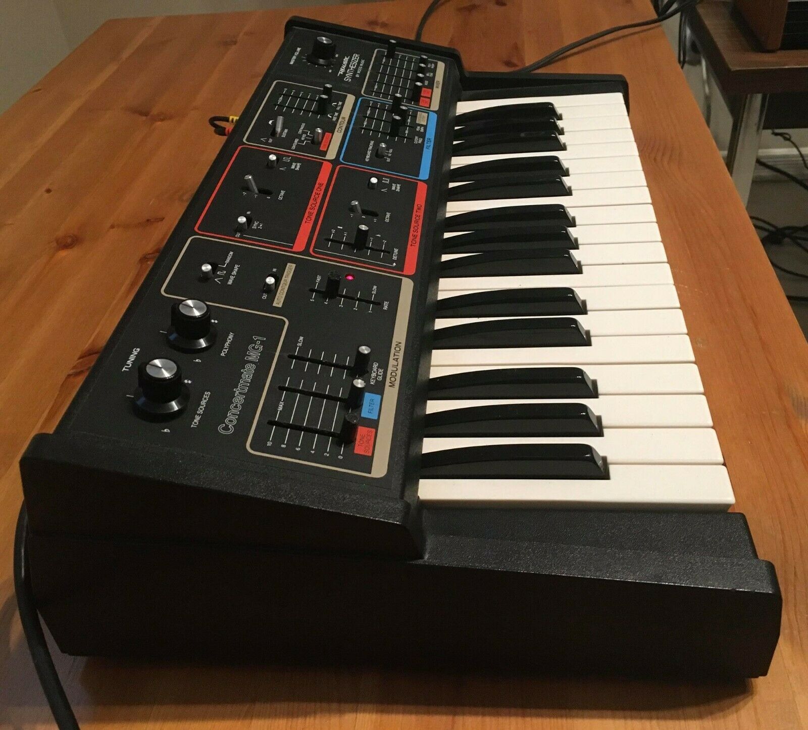 MATRIXSYNTH: Realistic Concertmate Moog MG-1