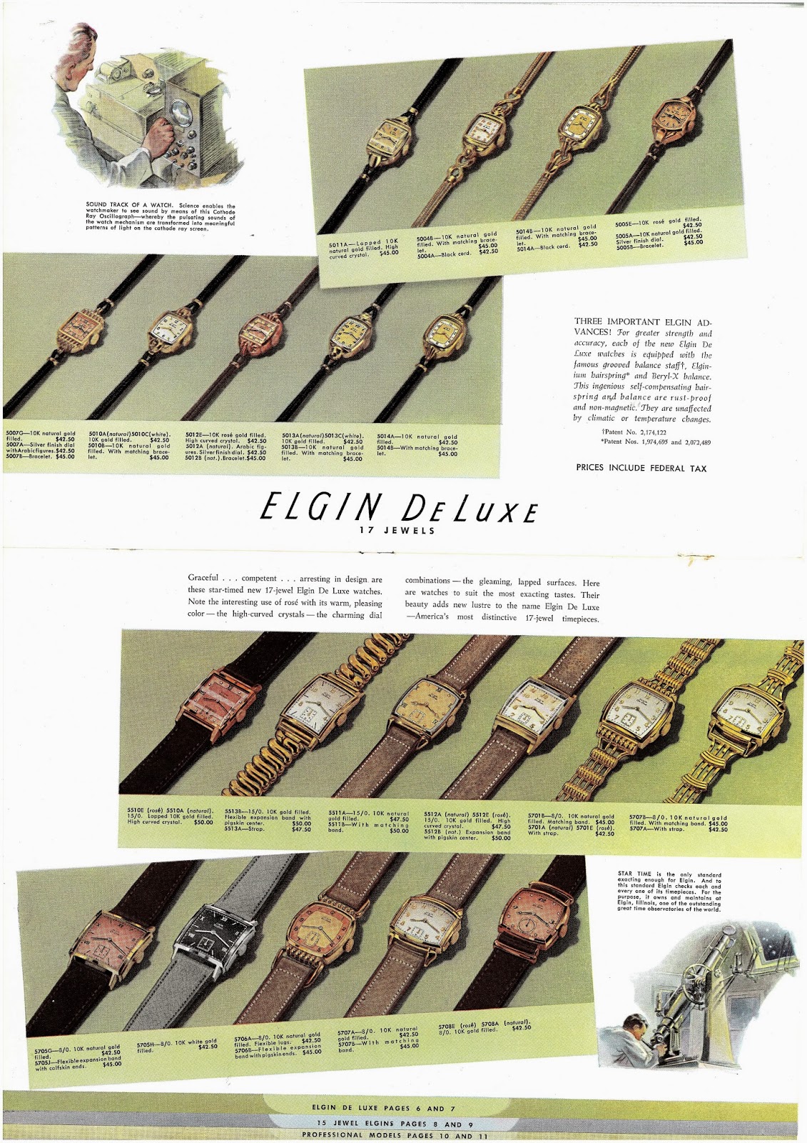 GeneJockey's Elgin Watch Blog: 1942 Elgin Catalog - Now With Better ...