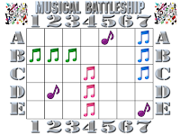 In the Leafy Treetops the Birds Sing "Good Morning": MUSICAL BATTLESHIP ...