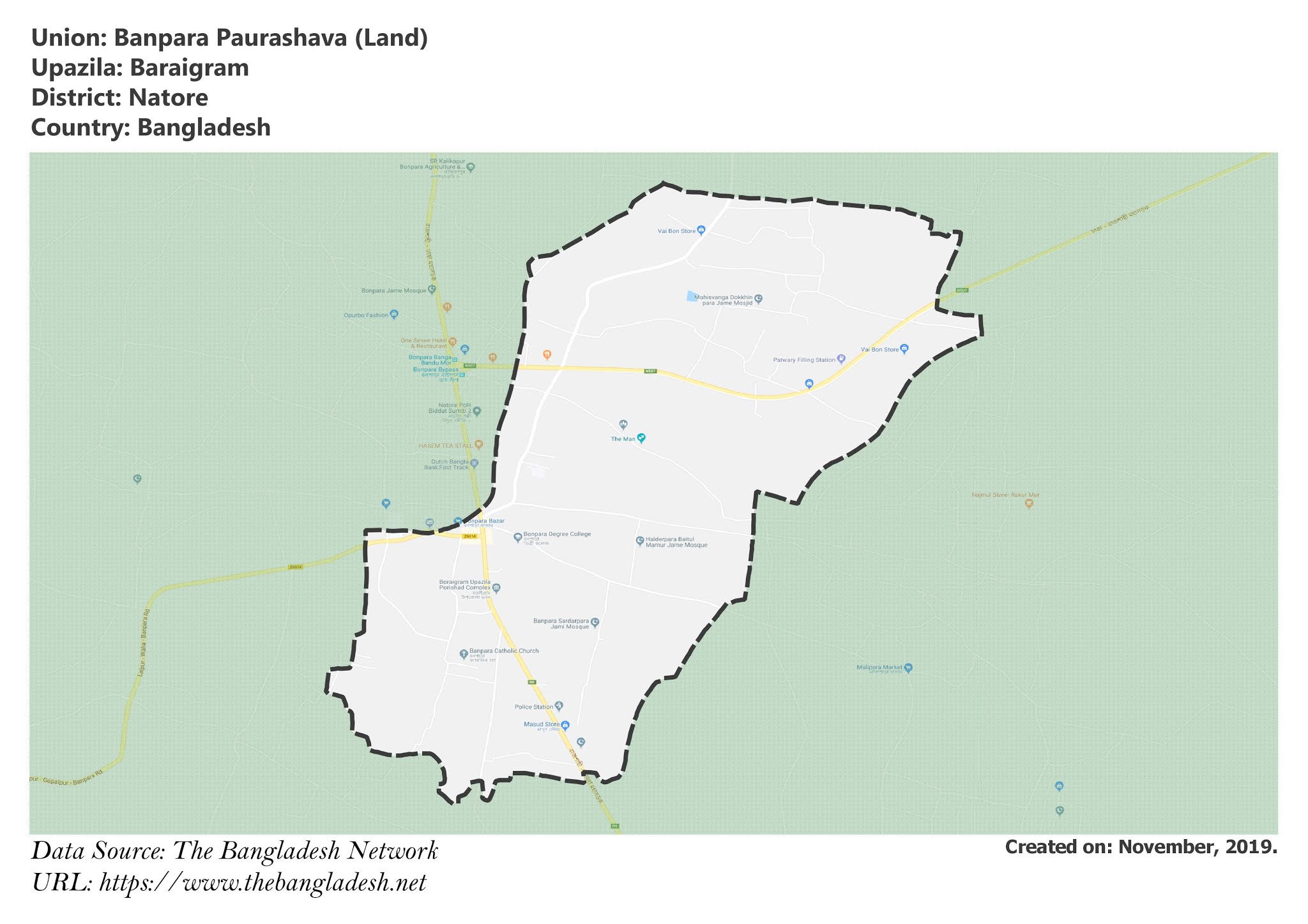 Banpara Paurashava, Natore