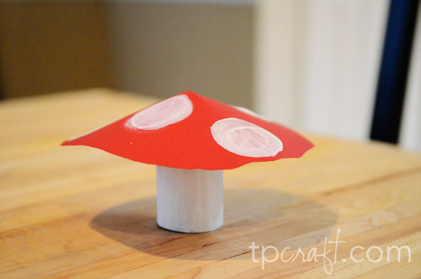 TPcraft.com: Toilet Paper Roll Toadstool