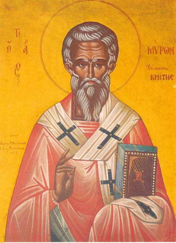 ORTHODOX CHRISTIANITY THEN AND NOW: Saint Myron the Wonderworker of Crete