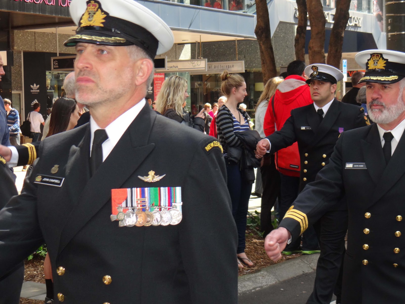 McVey Kiwi News: New Zealand Navy Comes to Wellington