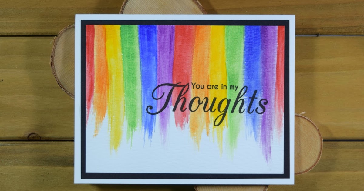 Jess Crafts: Mint Monday Rainbow Thoughts
