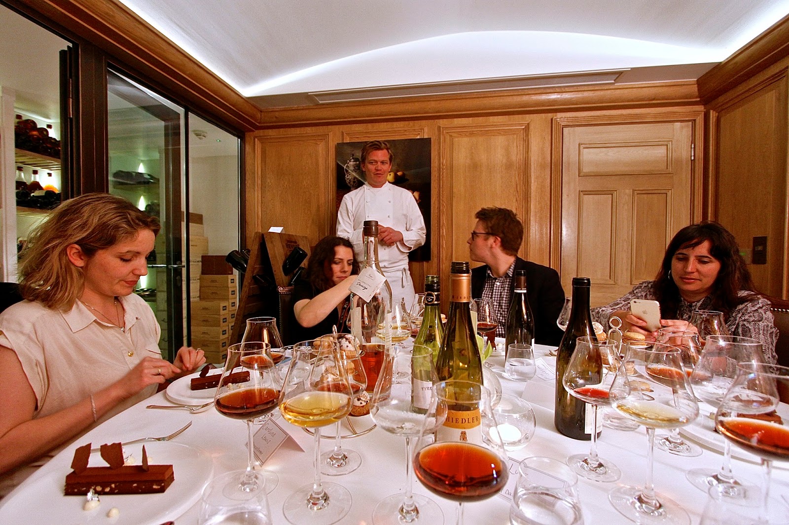 The London Foodie: The Sommelier’s Table at Hélène Darroze