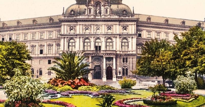 Zeitsprung: 100 Jahre, Justizpalast + Grete-Rehor-Park