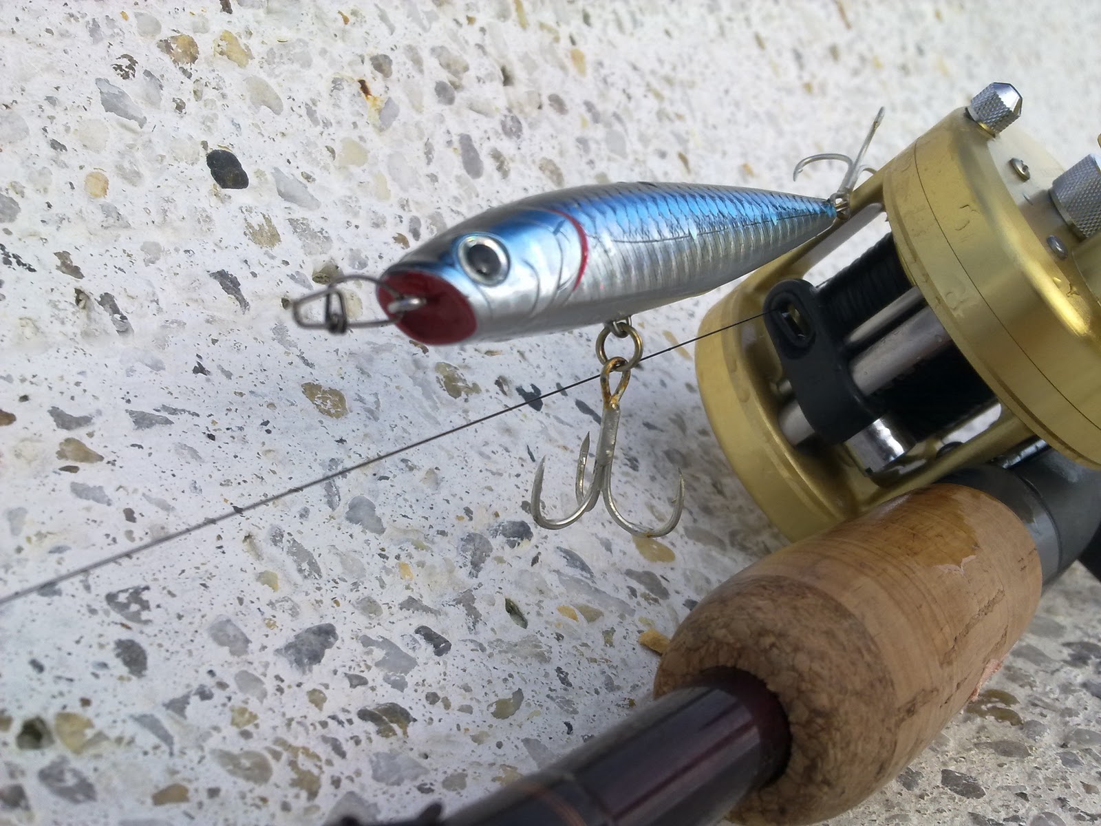 Dr. Frankinspain Goes Fishing: Lucky Craft GunFish Top Water Lure
