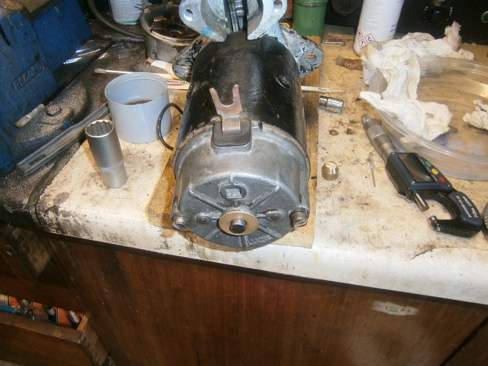 Lotus Excel Restoration: The Lucas 3M100 starter motor revisited.