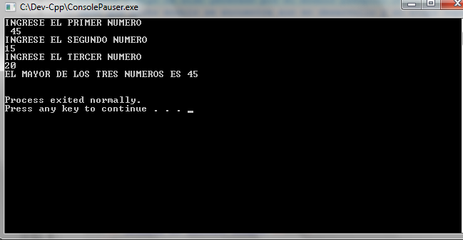 ejercicios de programación