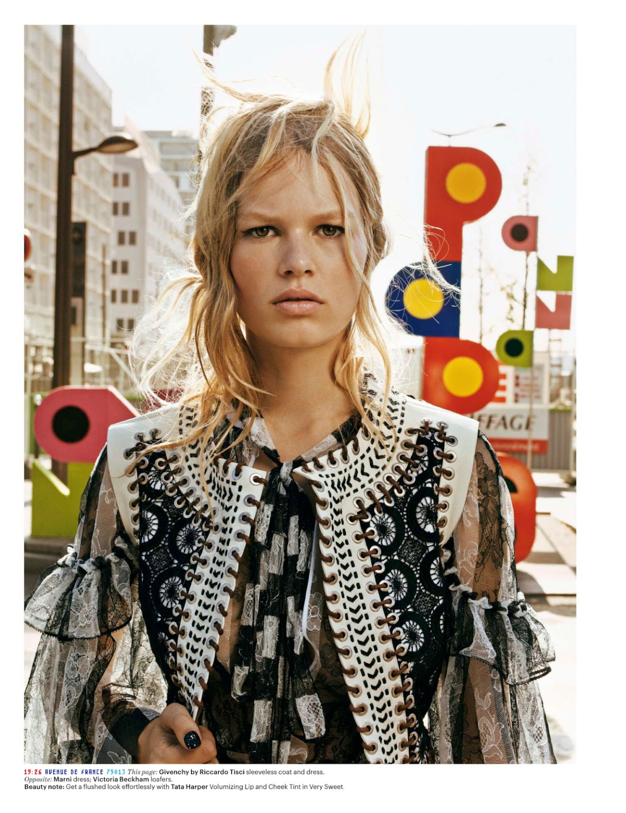anna paris: anna ewers by craig mcdean for w december / january 14.15 ...