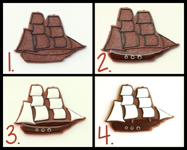 How To Make Sailboat Cookies -- 4 Ways