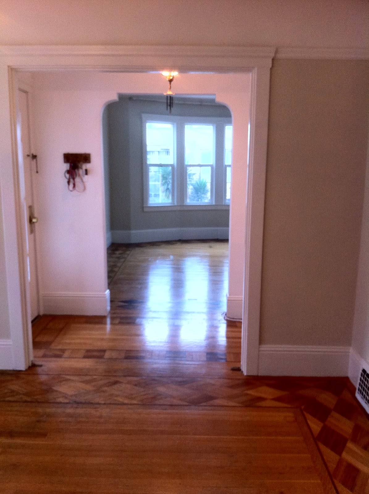 Outer Mission Jeff: 1920s House with Wood Inlay Floors