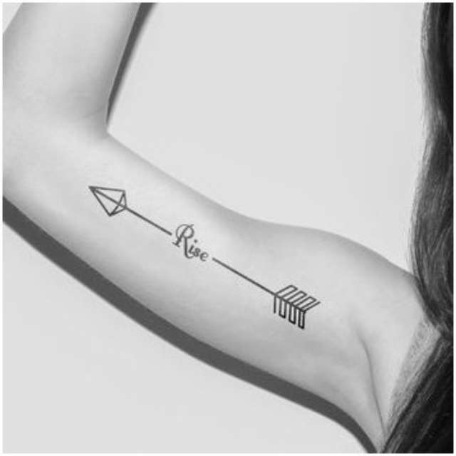 Tatuagens Femininas De Flecha E Seu Signficado Tattoo Ladies Tatuagens Femininas