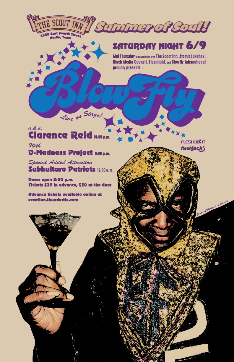 AustinSurreal is now Pushermania.com: Blowfly aka Clarence Reid Returns ...