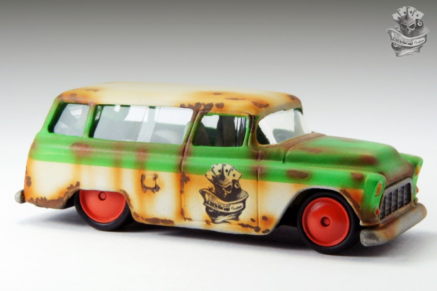 HWCustom: Hot Wheels Chevy Panel 1955