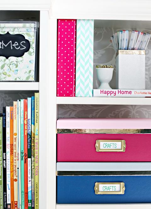 IHeart Organizing: Be Inspired: Stylish Storage Box Update