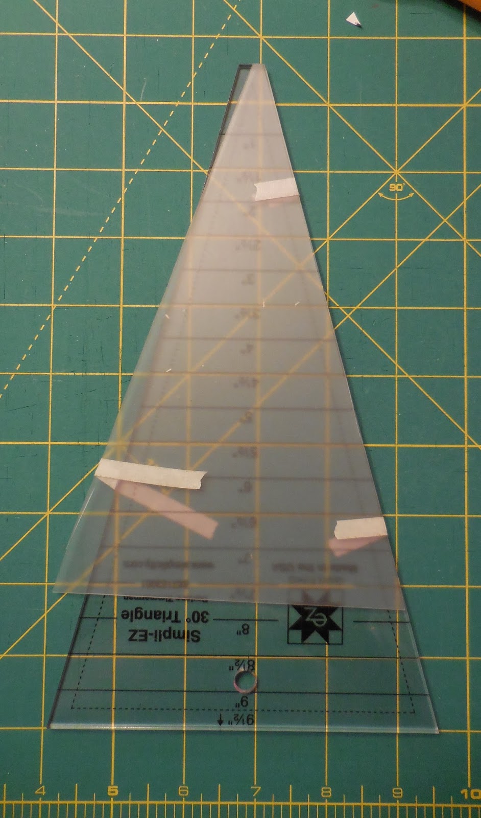 I'm keeping busy...: Tall Triangle Tutorial