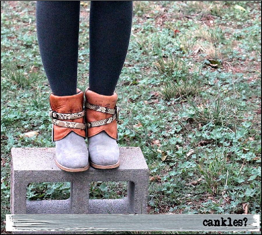 red.neck chic: cankles?