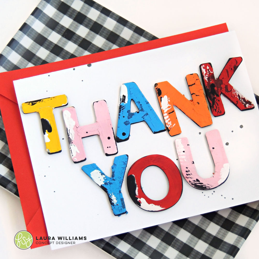 lauralooloo: 2 Creative Ways to Use Letter Stickers on Cards and Crafts