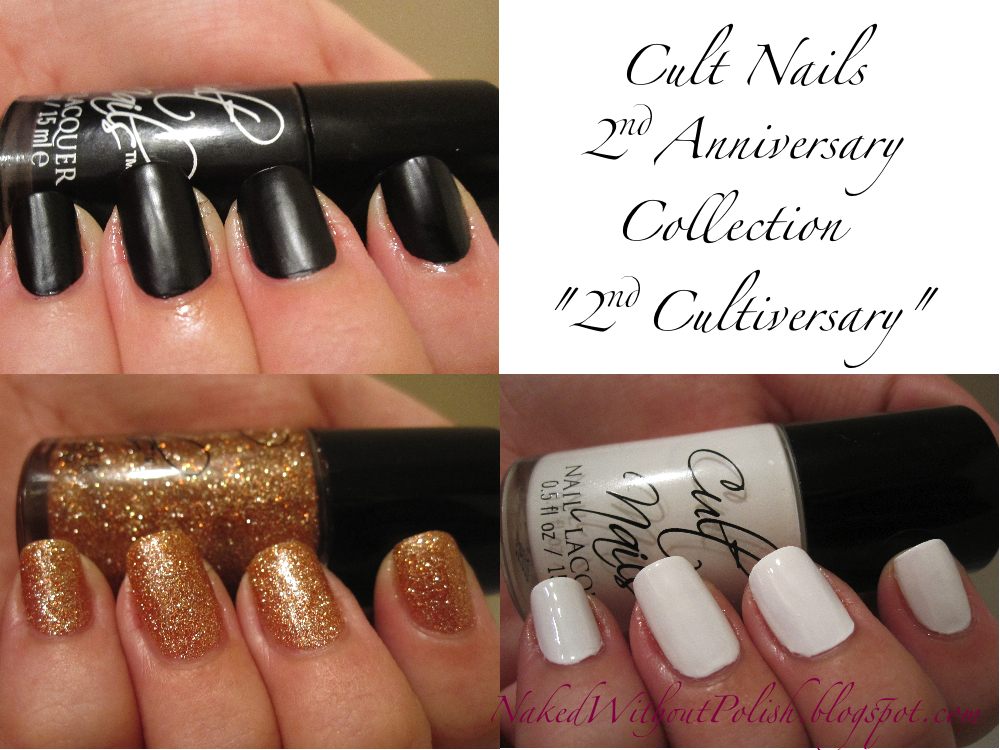 Cult Nails - 2nd Anniversary Collection - Naked Without Polish