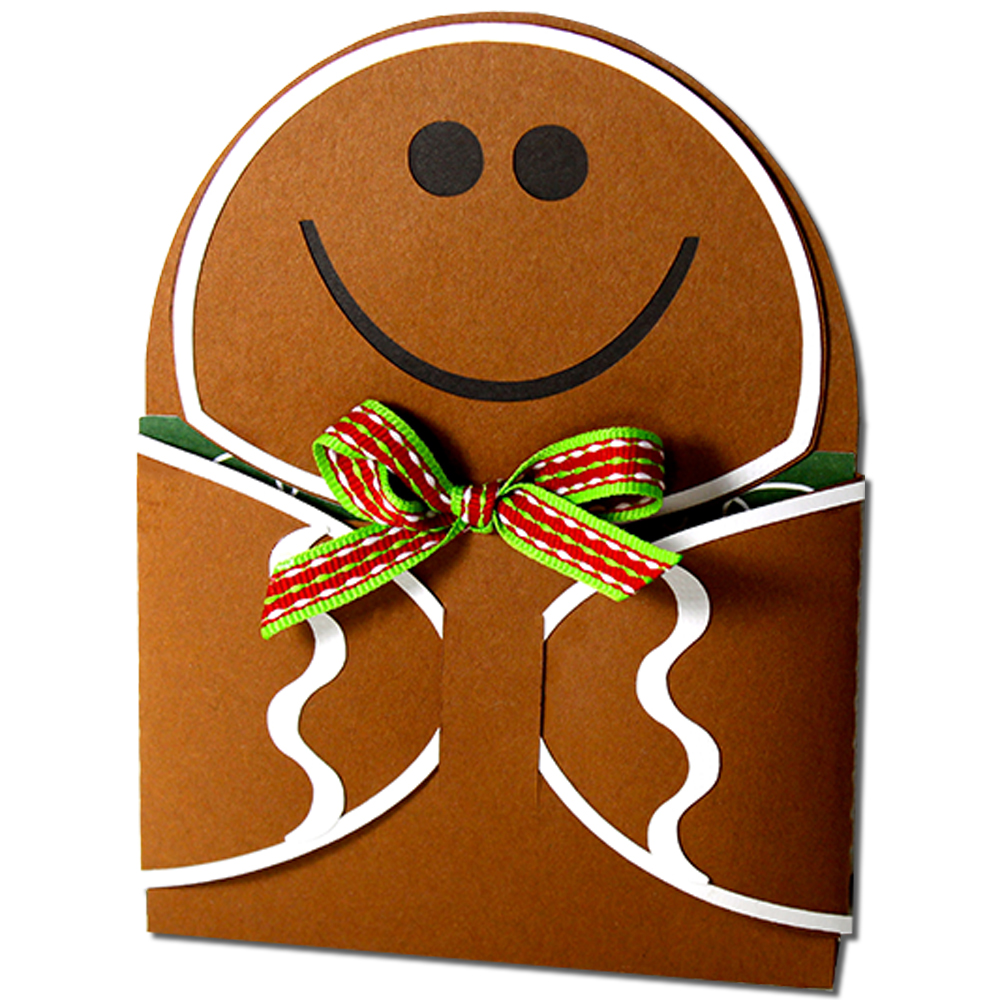 JMRush Designs: Gingerbread Man Hug Gift Card Holder