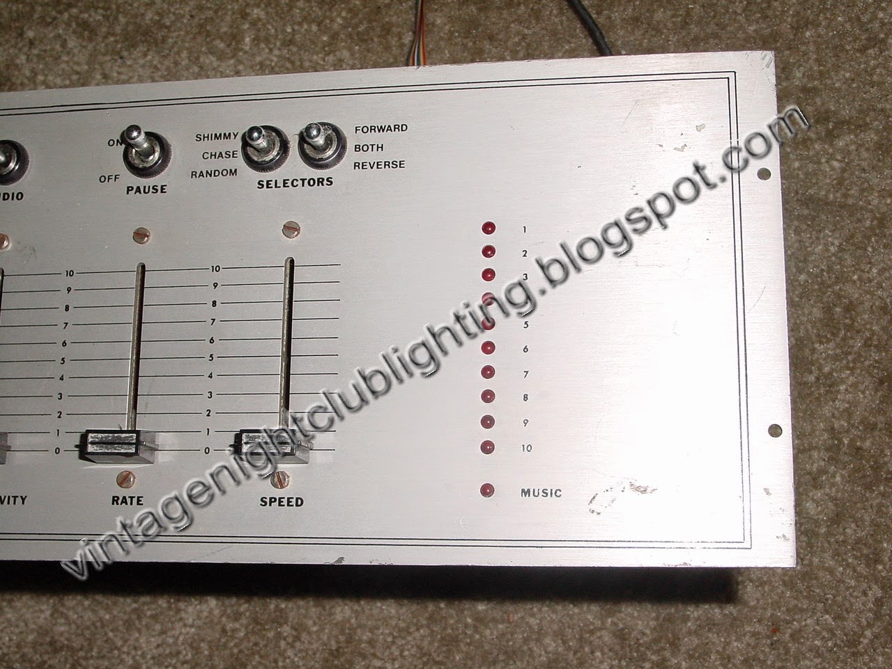 Vintage Night Club Lighting: LiteLab L-1000 Logic Control System