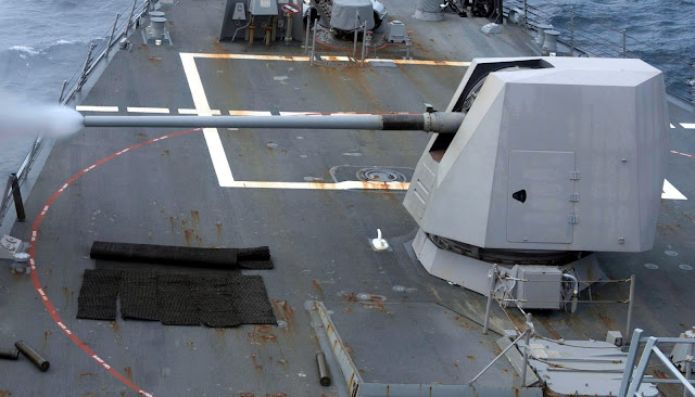 SI VIS PACEM, PARA BELLUM: Il cannone navale BAE Systems Mk-45 Mod. 4 ...