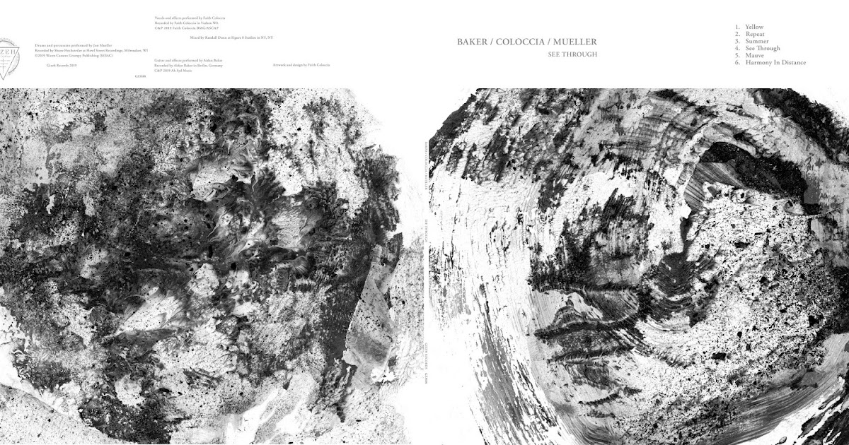 Fire In Fog: Full artwork for "See Through" by Aidan Baker/Faith ...