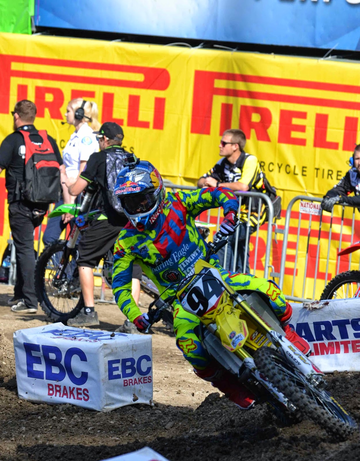 A day at the track with...: Supercross from the seats of Anaheim.