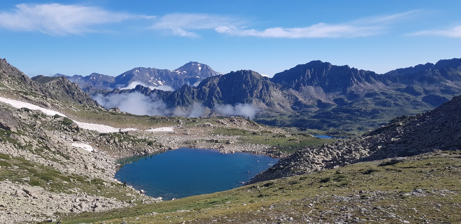 ID2 Rando: GR10 Étape 23 Cabane d'Aygues-Cluses - Lac de l'Oule