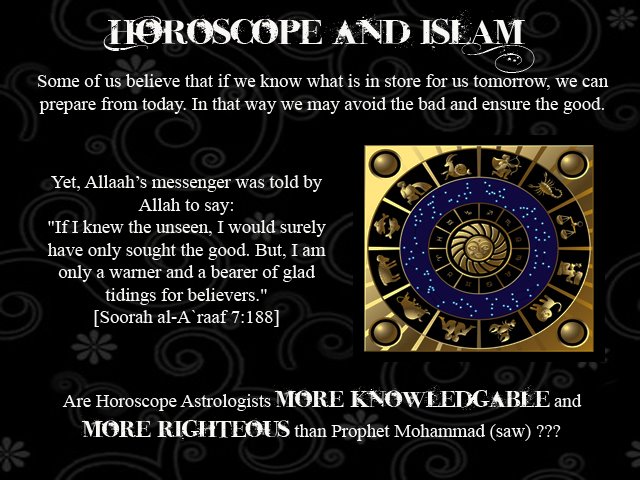 Sharing Islamic Information to India and World...: Horoscope and Islam