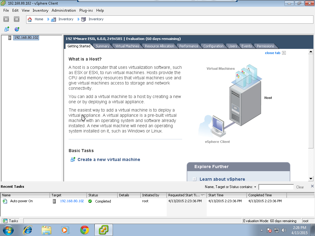 Instalasi VMWare vSphere Client - Fajar Blog