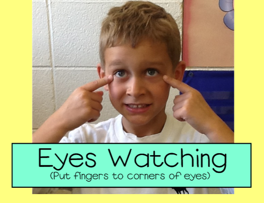 Mrs. Breitlow's Kindergarten: Our Listening Rules