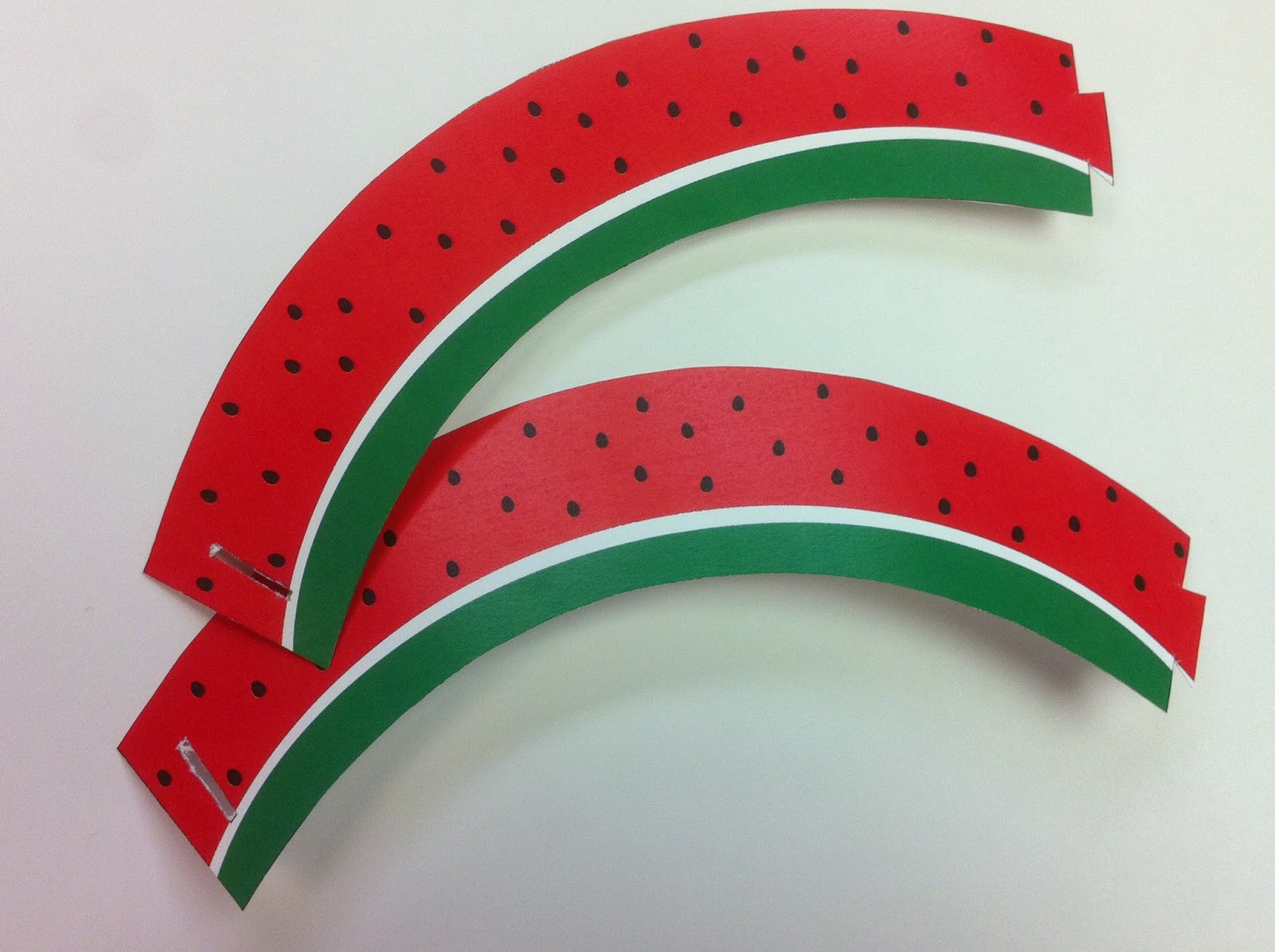 Watermelon Cupcake Liners