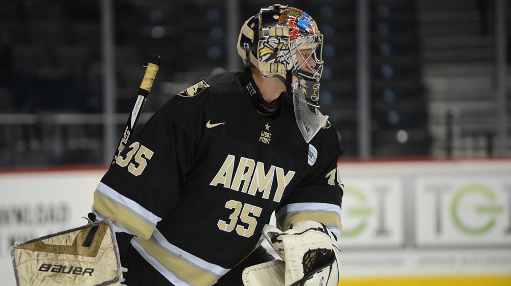 Kansas City Army Recruiting : Army Hockey earns sweep after OT winner