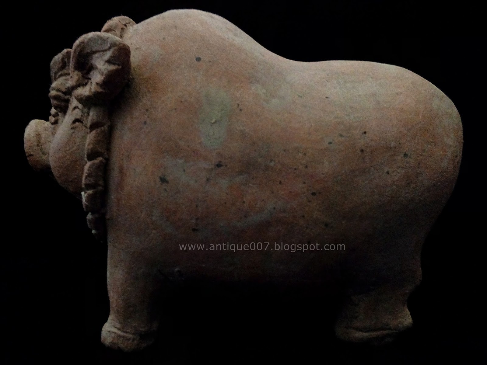 ANTIQUE: Javanese Terracotta Pig