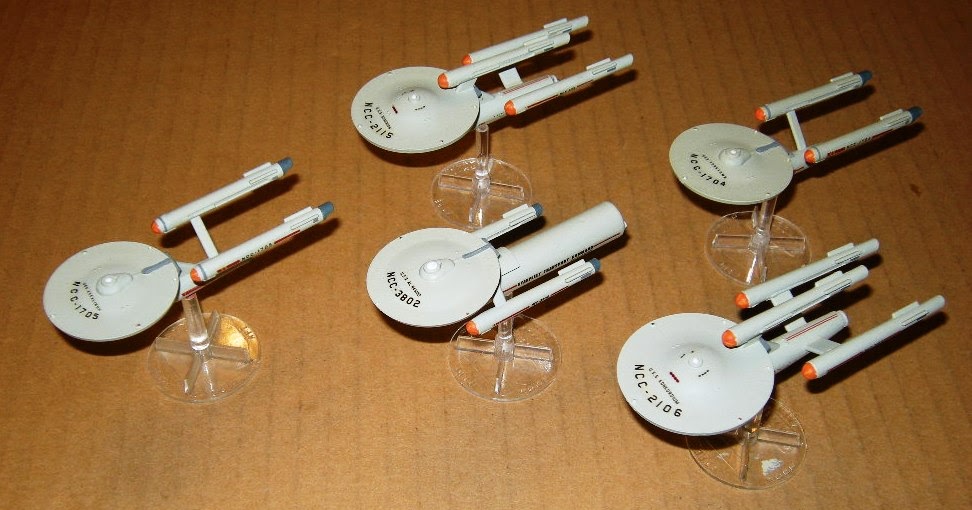 Irishserb's Miniatures Adventure: Painting Star Trek: The Original ...