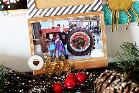 Paper Fab: DIY Crate Paper Chipboard Frame Tree