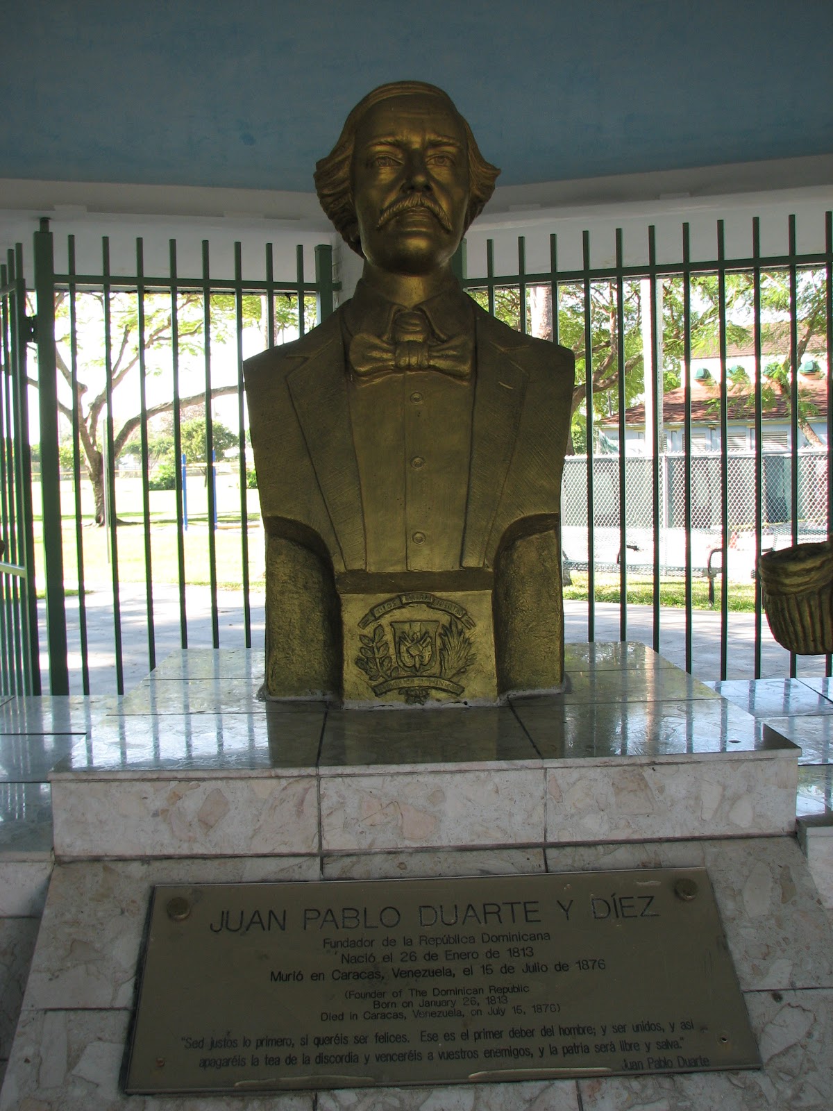 Bonao Internacional: ESTATUA Y BUSTOS DE JUAN PABLO DUARTE , EN NUEVA ...