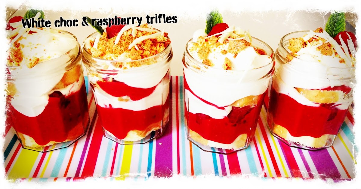 Jo's Blue AGA: Raspberry & White Chocolate Trifle