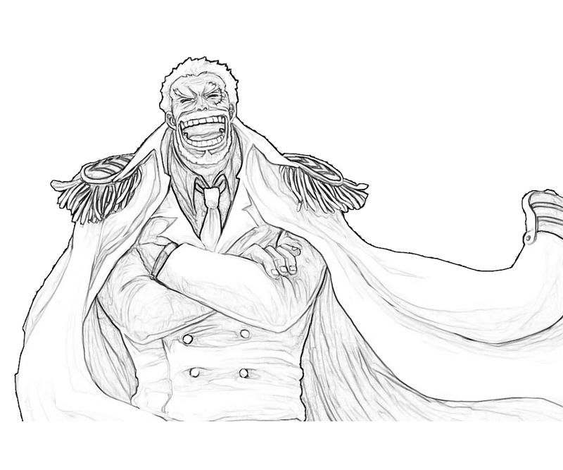 One Piece Monkey D Garp Luffy | Temtodasas