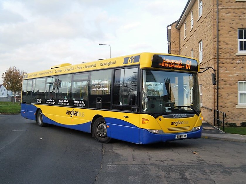 East Norfolk (& East Suffolk) Bus Blog: Anglianbus 61 ~ The Last Runs