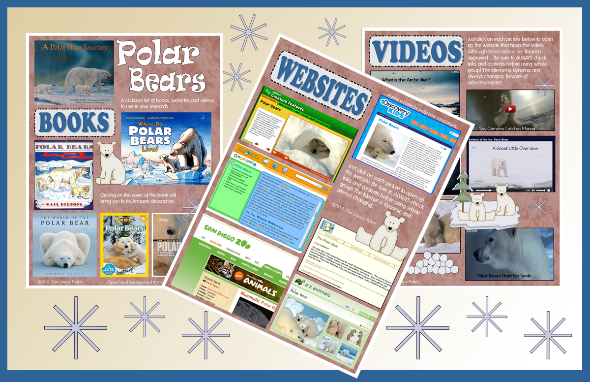 Classroom Freebies Too: Polar Bear Research Resources