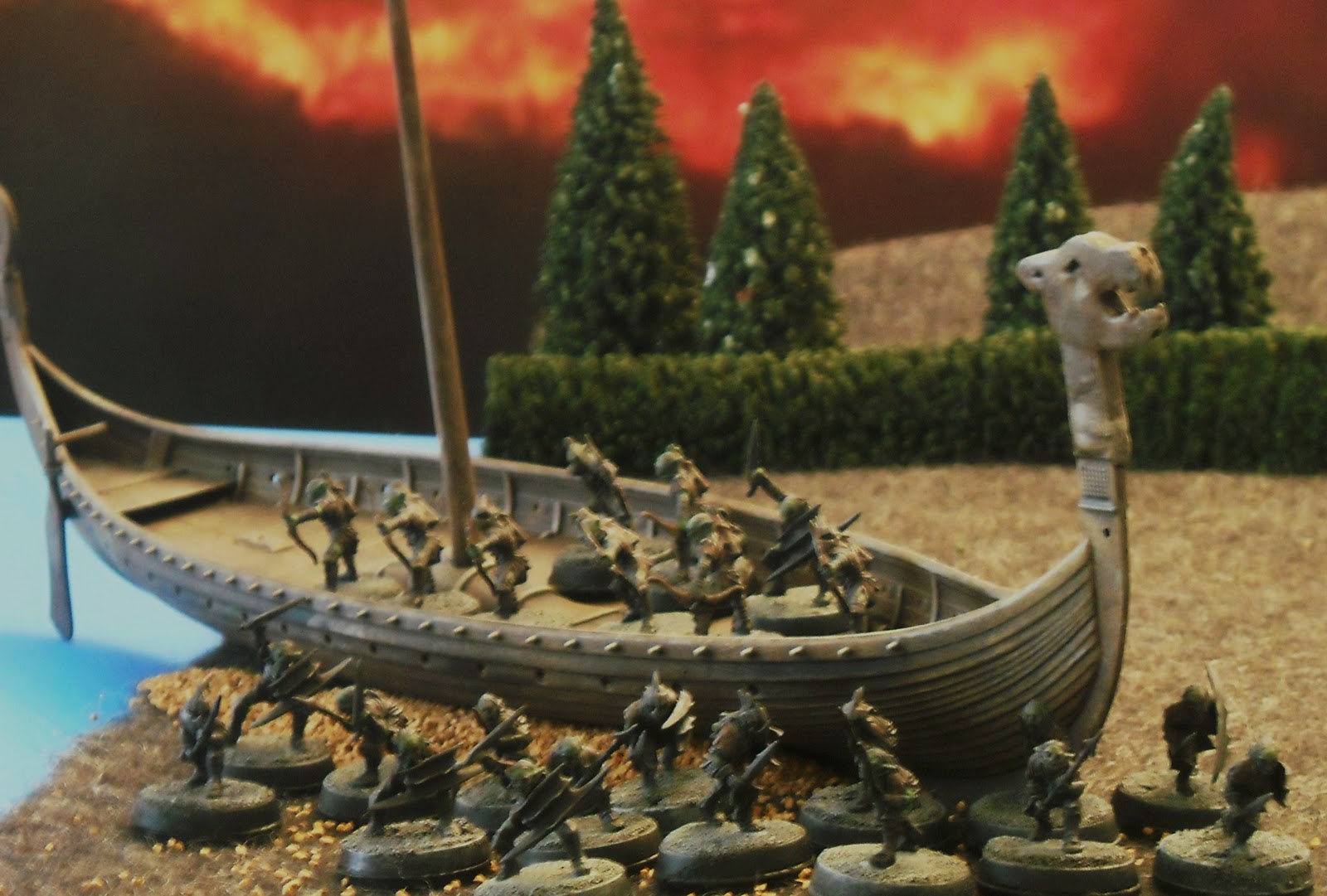 The Historical Miniaturist: Viking Long Ship - DONE