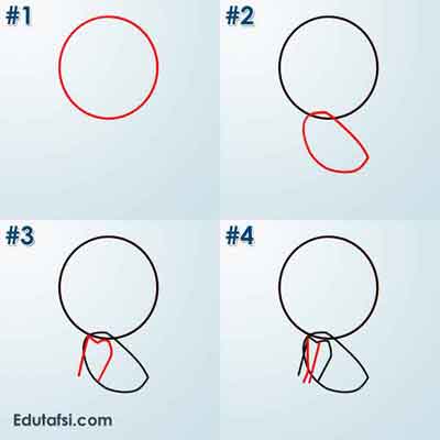 CARA MENGGAMBAR KARTUN CHIBI BOY BERTOPI STEP BY STEP