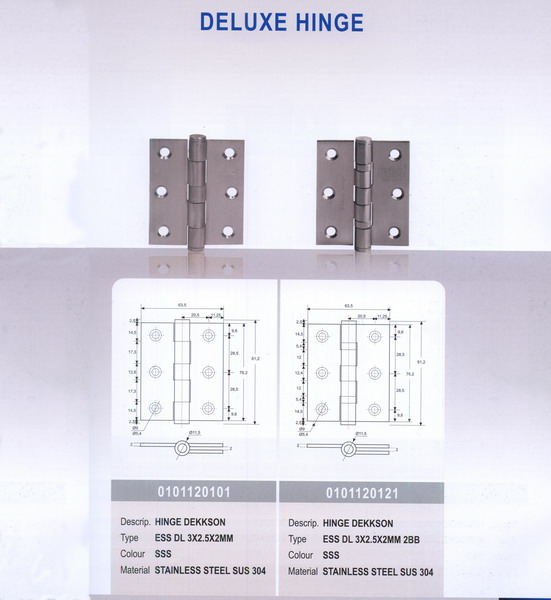 KUNCI DEKKSON: KATALOG KUNCI DEKKSON / ENGSEL DELUXE HINGE